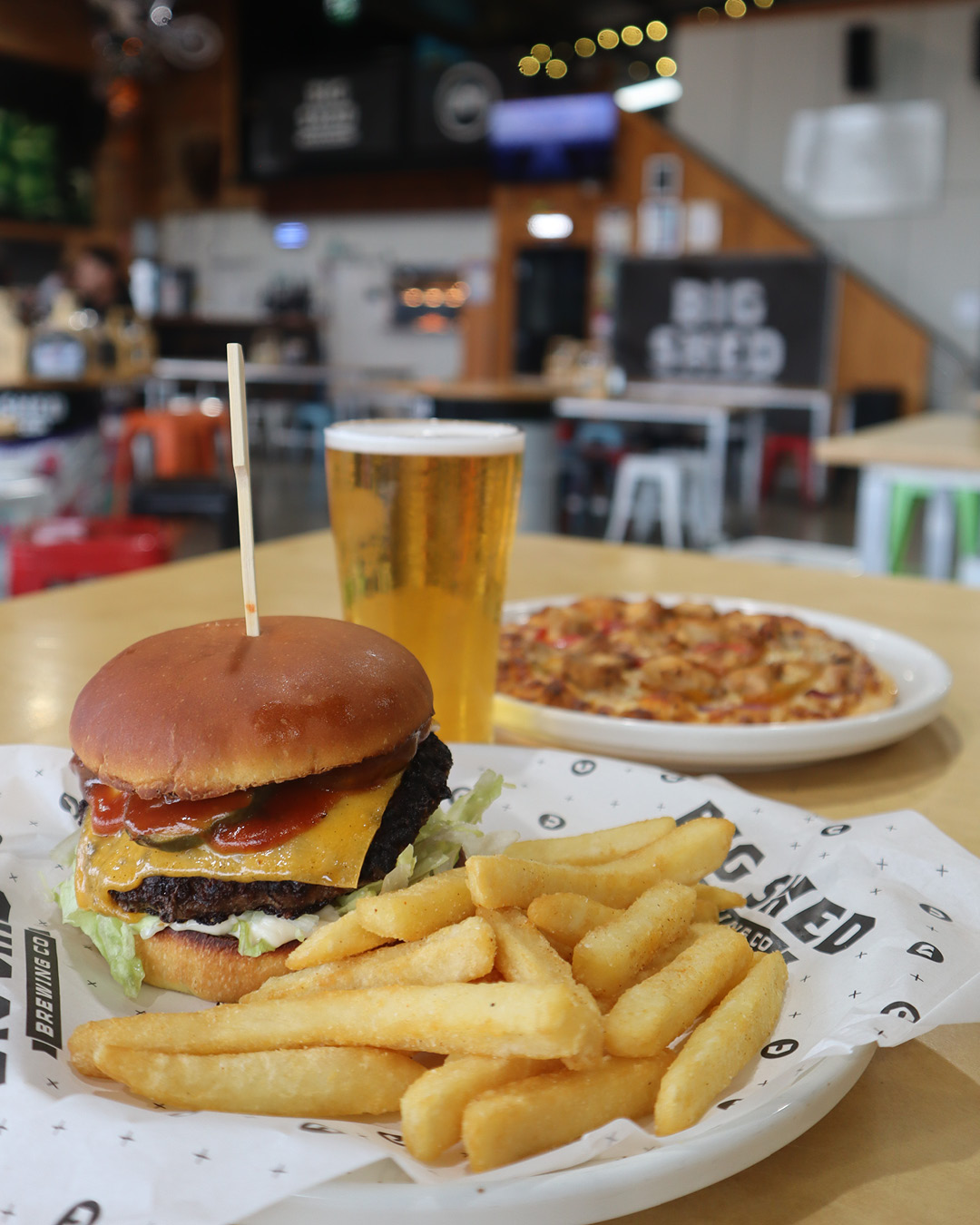 Dining at the Shed - Big Shed Brewing Concern